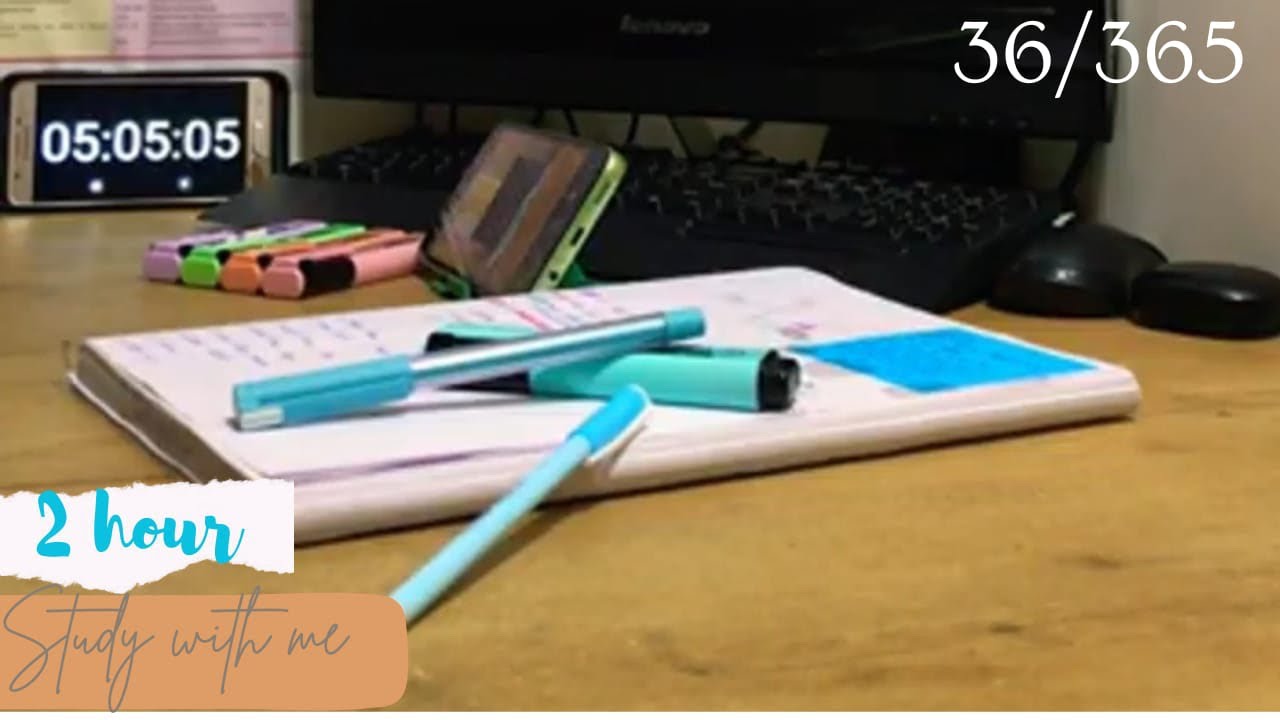 2-hour STUDY WITH ME day 36/365 📚👨‍🎓part-3🤫📖 #study #upsc #youtube # ...
