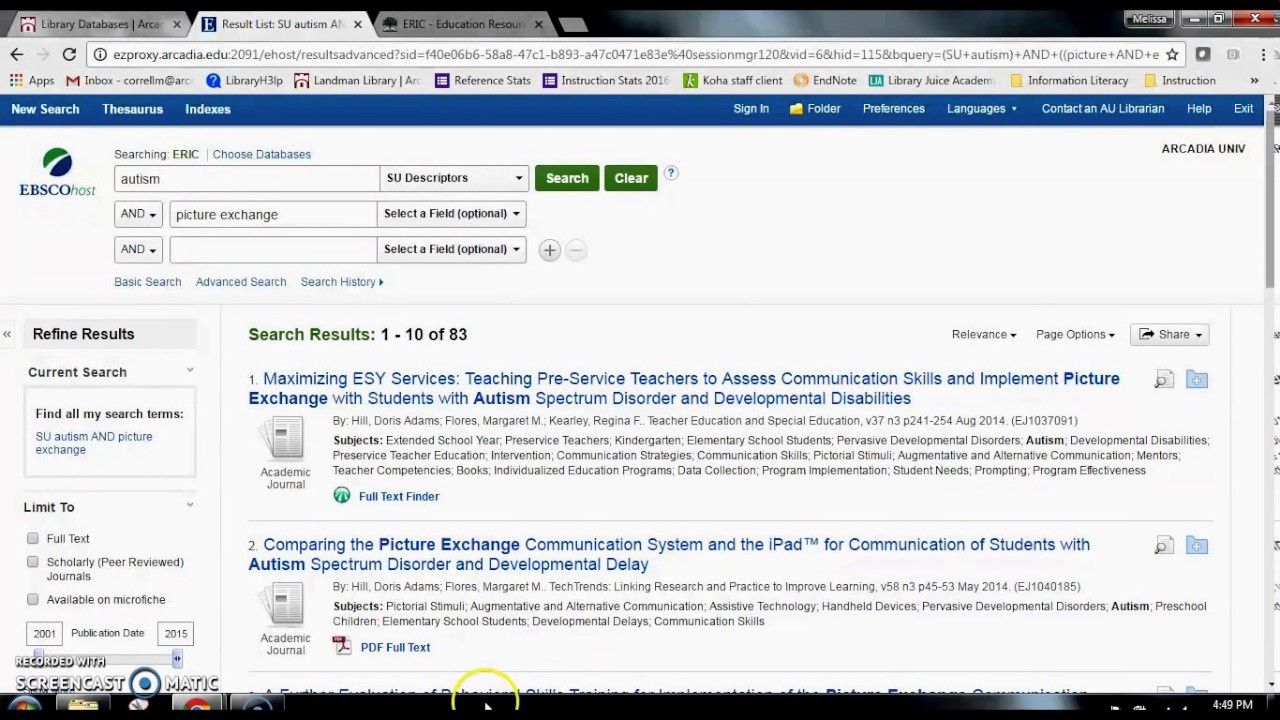 1. Introduction to ERIC database - YouTube
