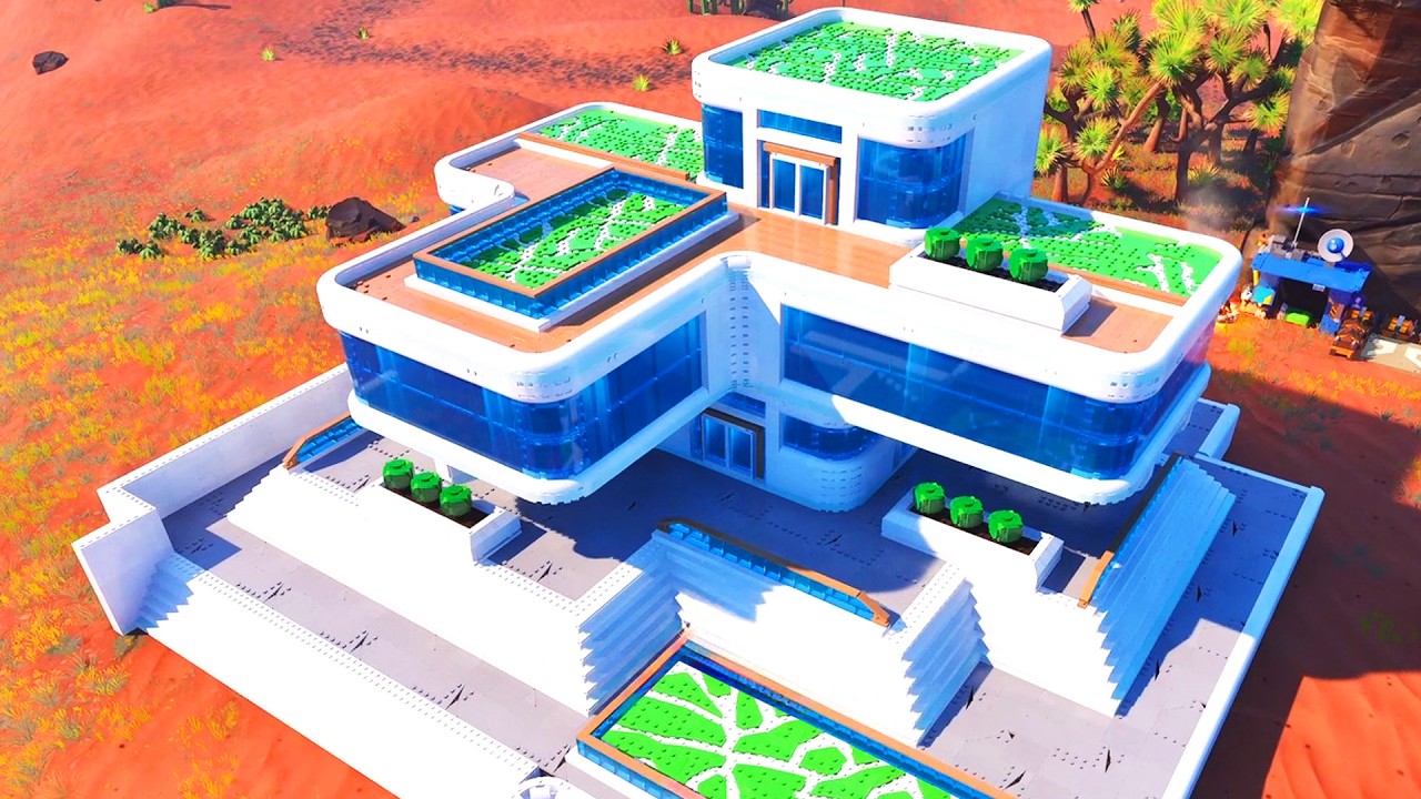 Lego Fortnite: How to build a Modern House (Supernova Academy Set) 🏡 ...
