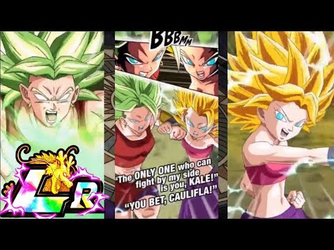 COMING SOON! LR Kale & Caulifla Super Attack Global Version! DBZ Dokkan ...