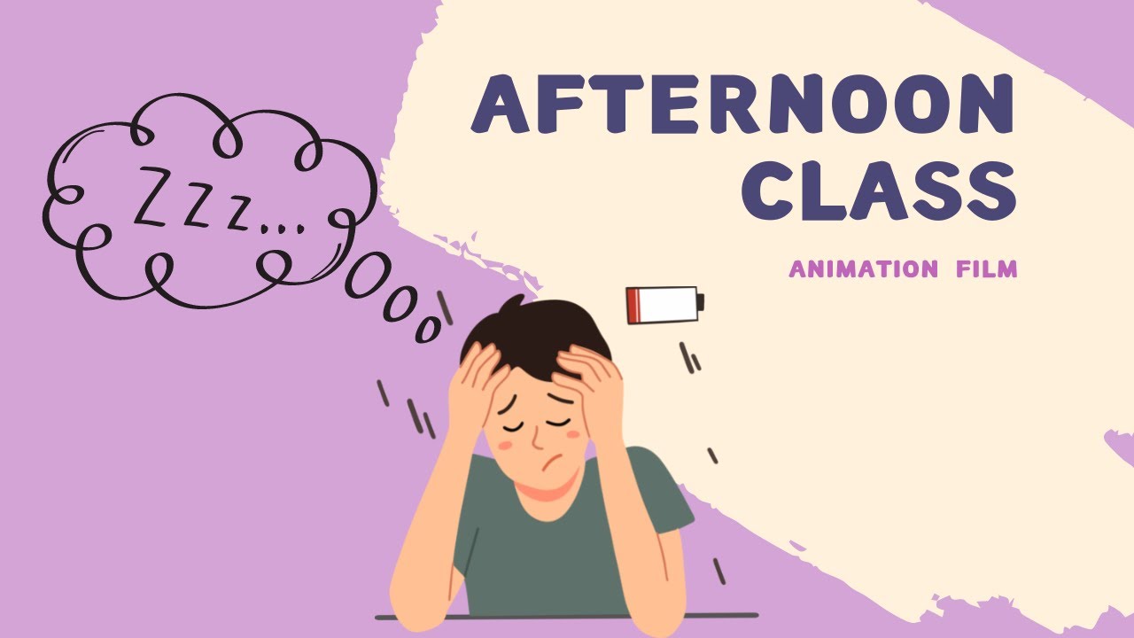 Short Animated Film - Afternoon Class (Lack of Sleep) - YouTube