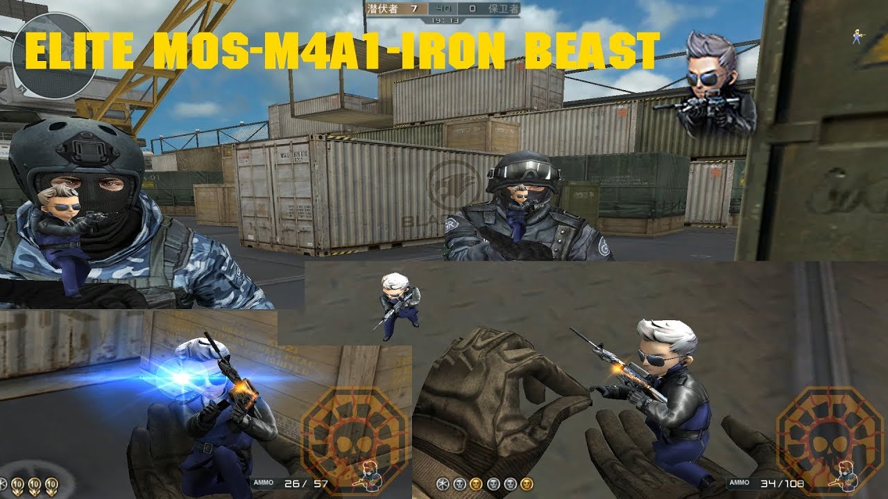 [CF News] Elite MOS-M4A1-Iron Beast (M4A1-雷神-精英刀锋) CrossFire China ...