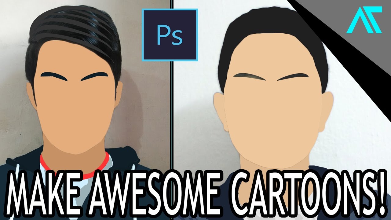 Turn Yourself Into An Awesome Cartoon Photoshop Tutorial Youtube