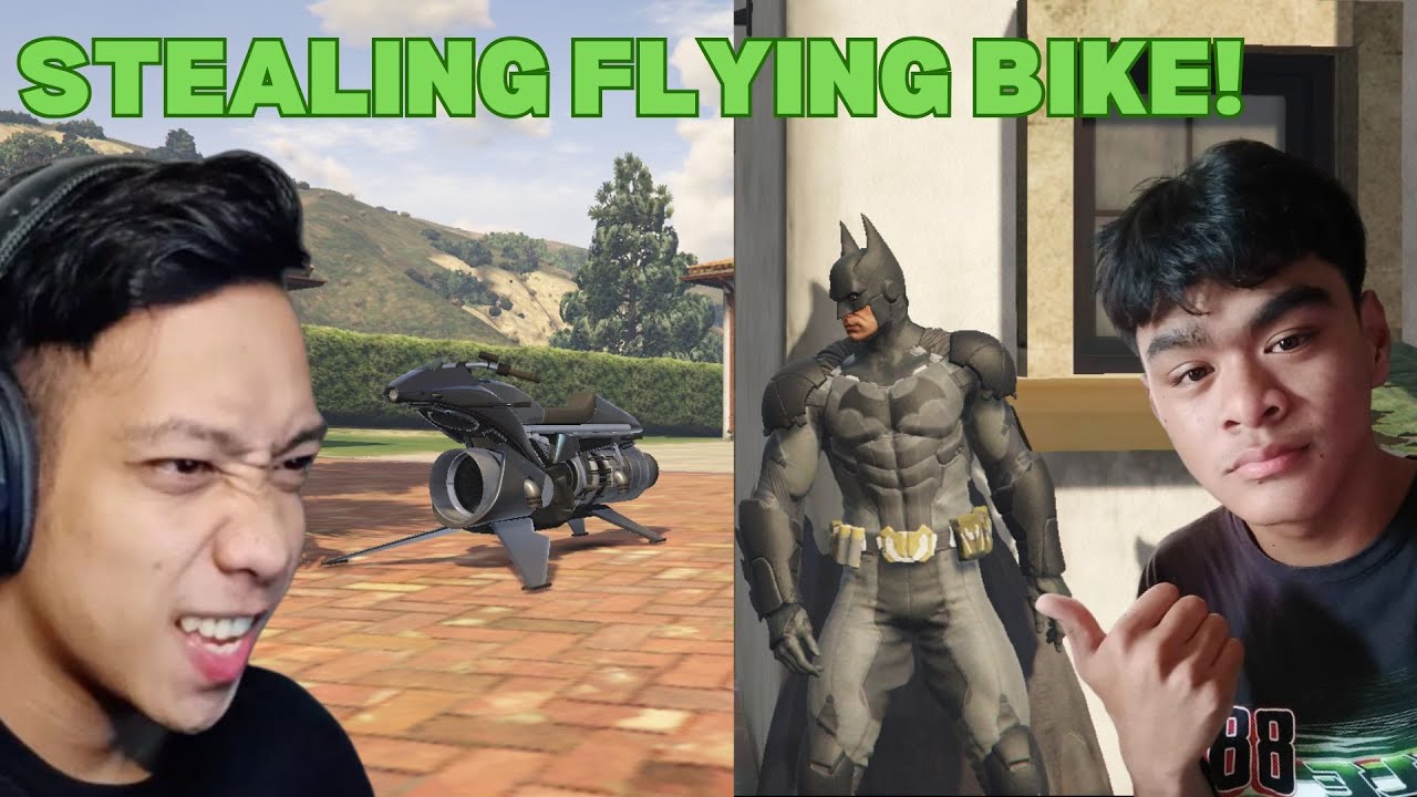 STEALING FLYING BIKE ni BATMAN sa ITALY! ft. @EricsonPauloYT ||Karlitzz ...