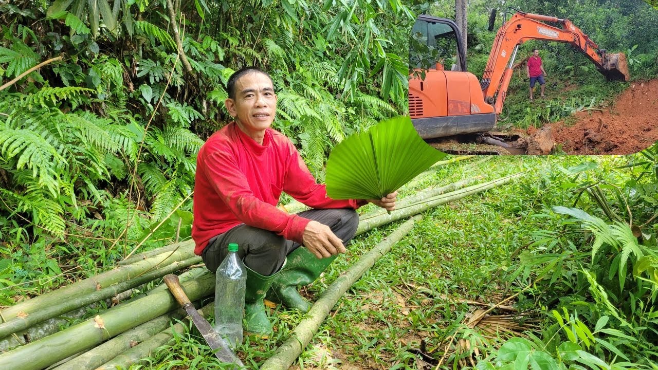 Farm building 2025 - part 1 bamboo preparation #sangnhanly - YouTube