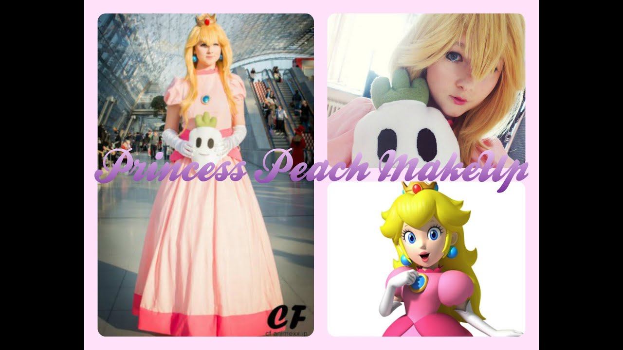 [Make-Up Tutorial] Princess Peach - YouTube