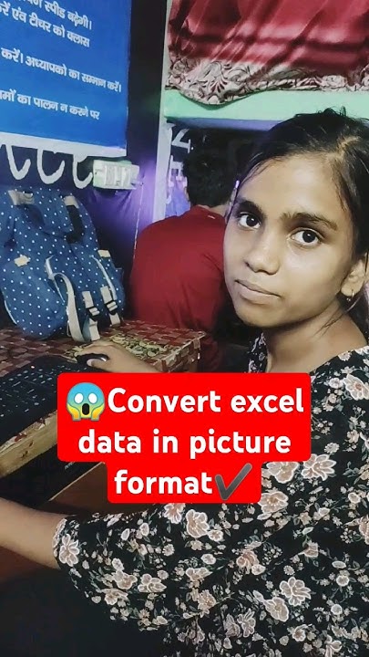 😯Convert Excel Data in Picture Format 🔥paste special #shortcut #shorts #trending #msexcel # ...