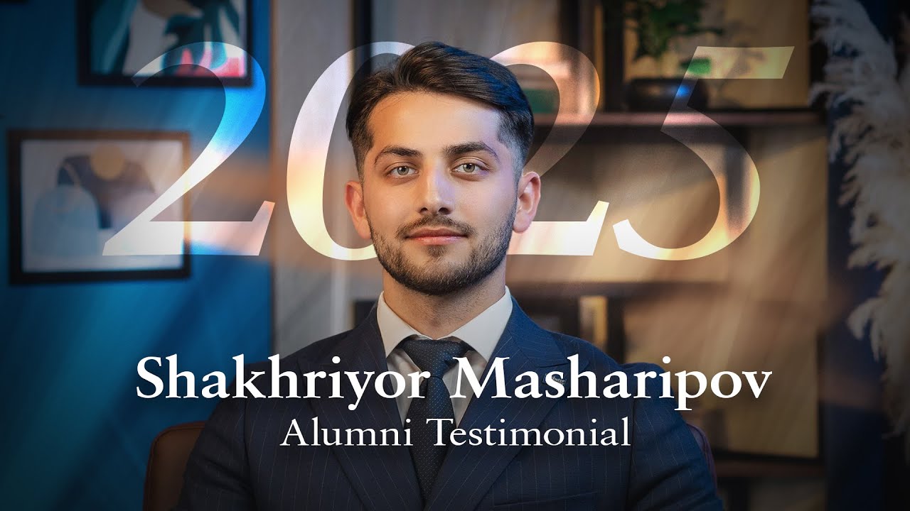Class of 2025 Spotlight: Shakhriyor Masharipov - YouTube