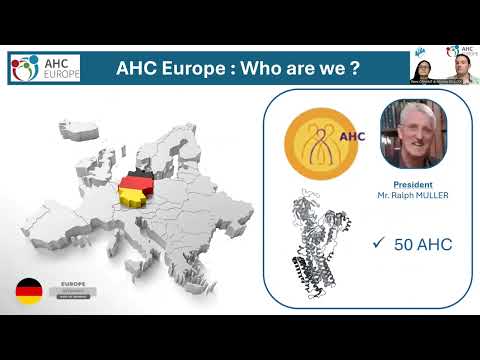 Highlight of advocacy work on AHC in Europe Rémi (ORHANT & Mirjana PAVLICEK)