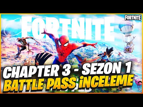 SPIDER MAN KOSTÜMÜNÜ GİYDİM ! YENİ BATTLE PASS & ESKİ HARİTA (Fortnite)