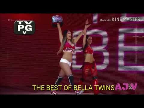 Bella Twins Entrance compilation (Bella Twins Twirl Entrance)