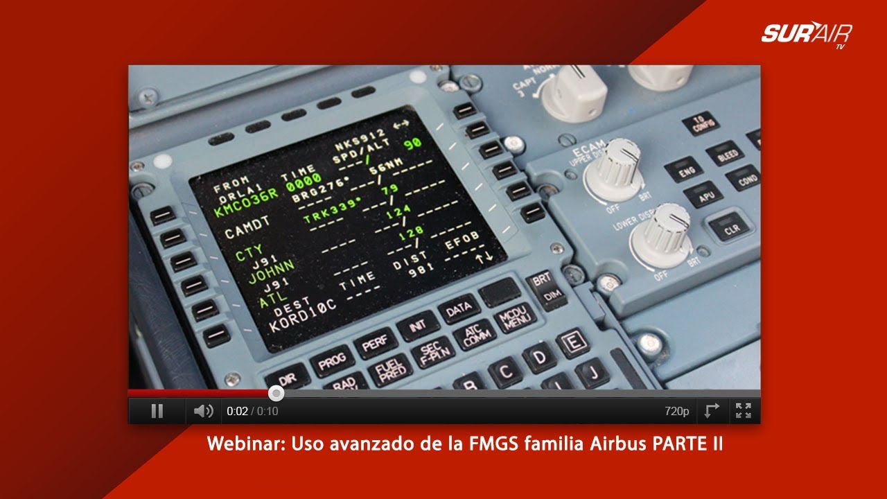Webinar: Uso avanzado de la FMGS familia Airbus PARTE @ - YouTube
