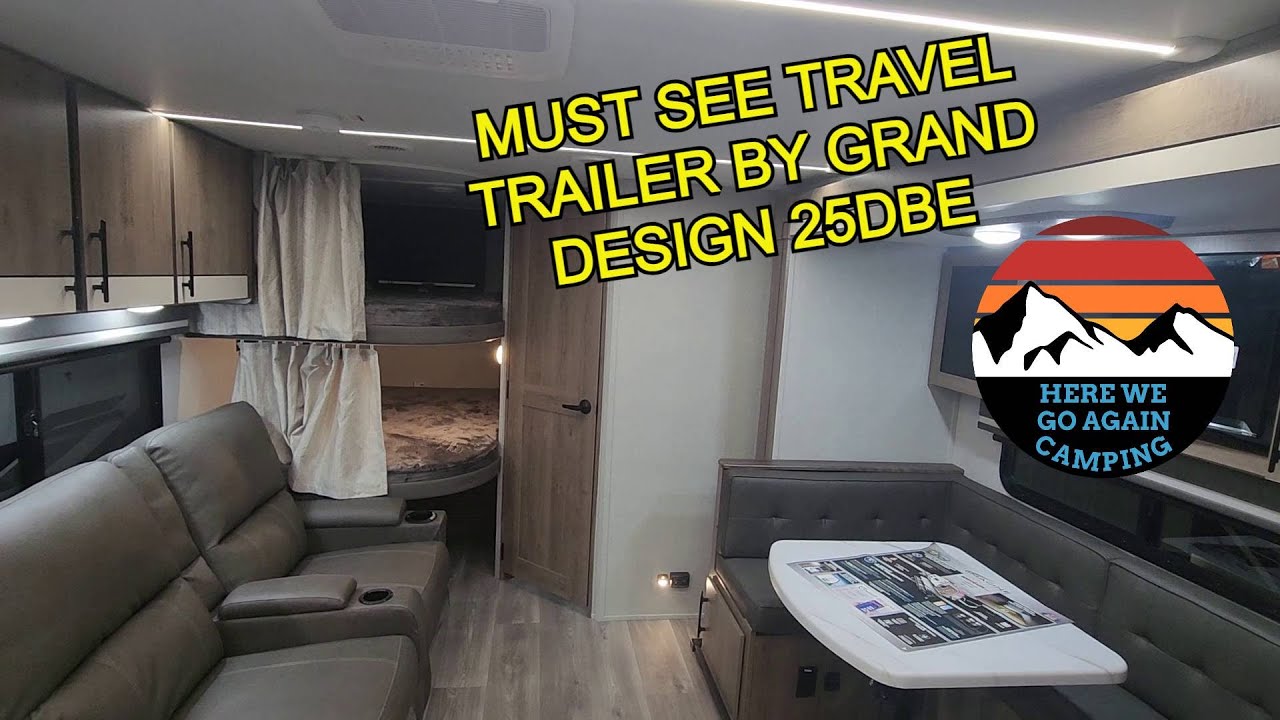 Very impressive travel trailer, new 2024 Grand Design Imagine 25DBE ...