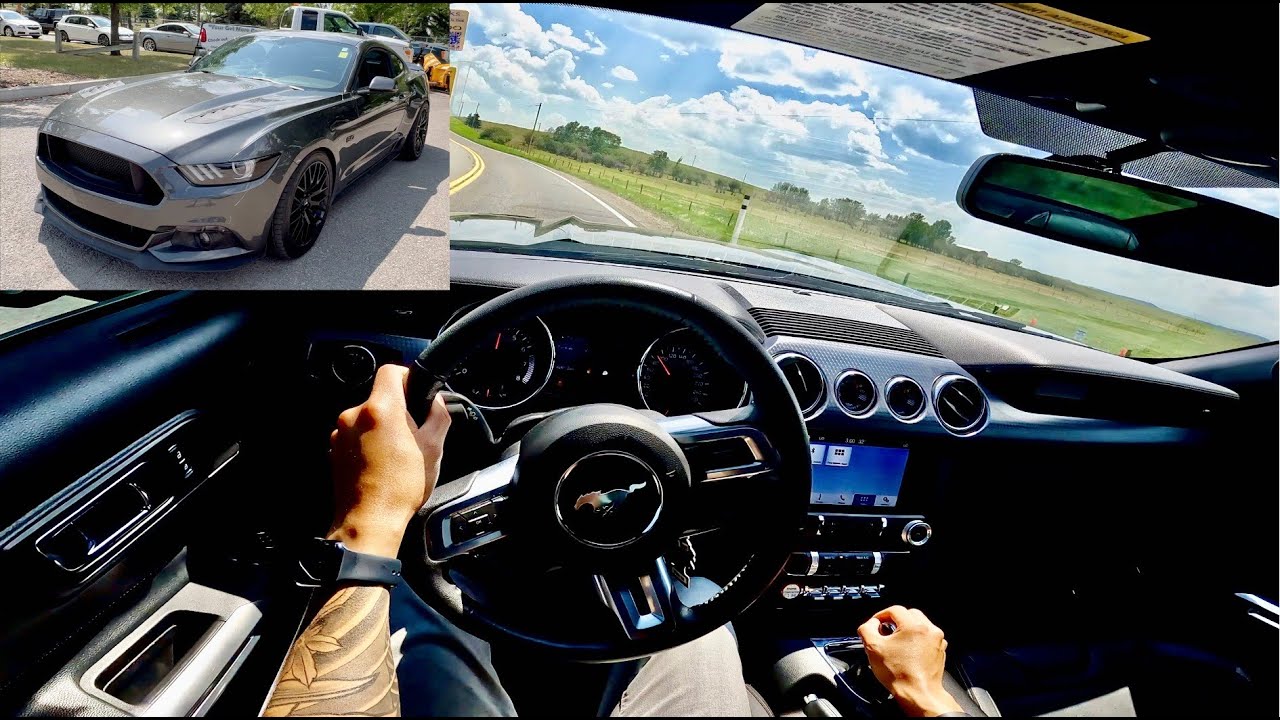 Ford Mustang GT Premium - POV Test Drive 3D Audio - YouTube