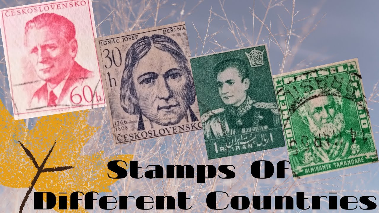 ＃Stamp＃Stamps Of Different Countries - YouTube