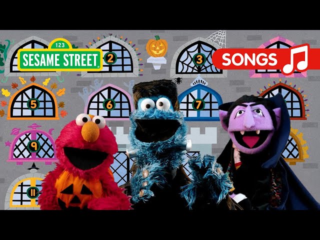 Sesame Street: 12 Treats of Halloween Song with Cookie Monster, Elmo ...