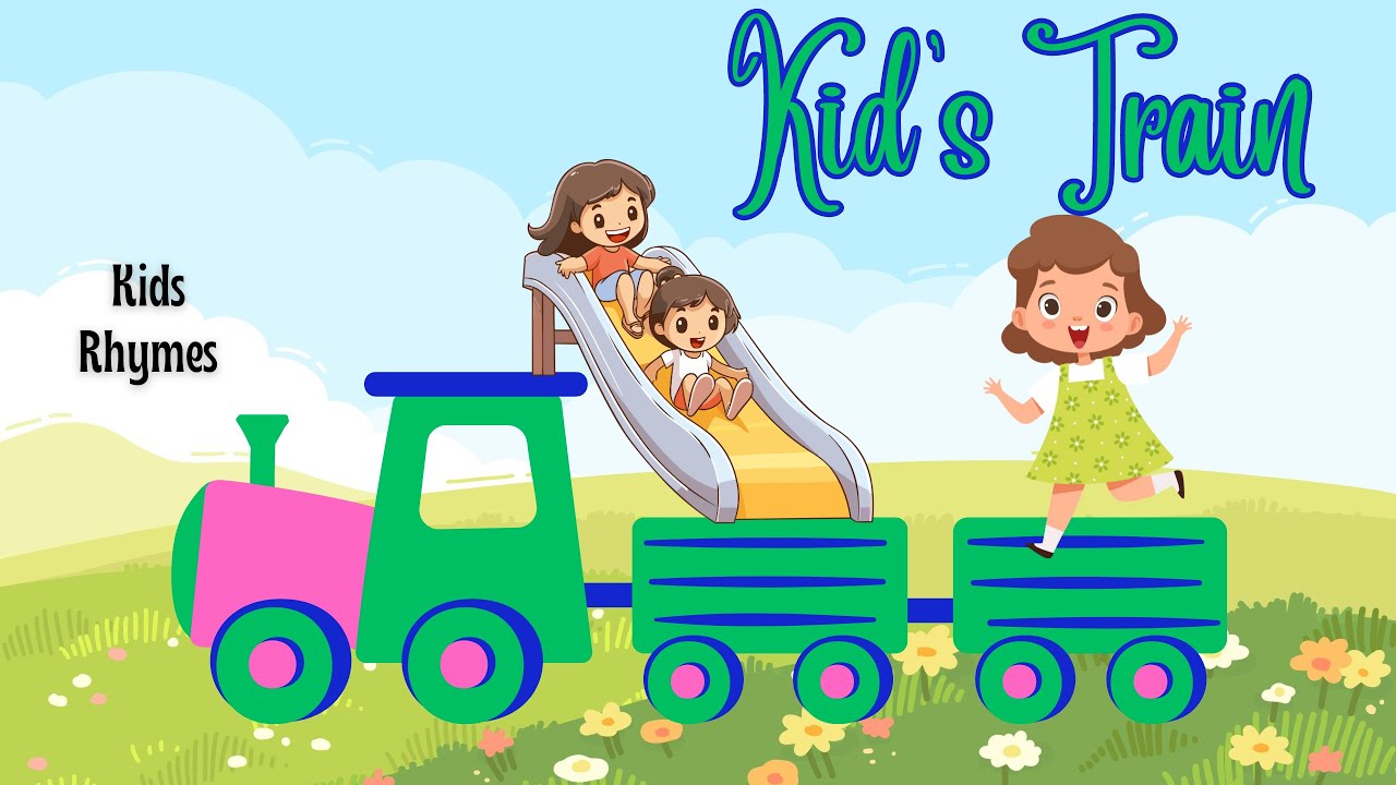 Kids train | Train Rhymes | M&P StoryWorld |Train Journey | Rhymes ...