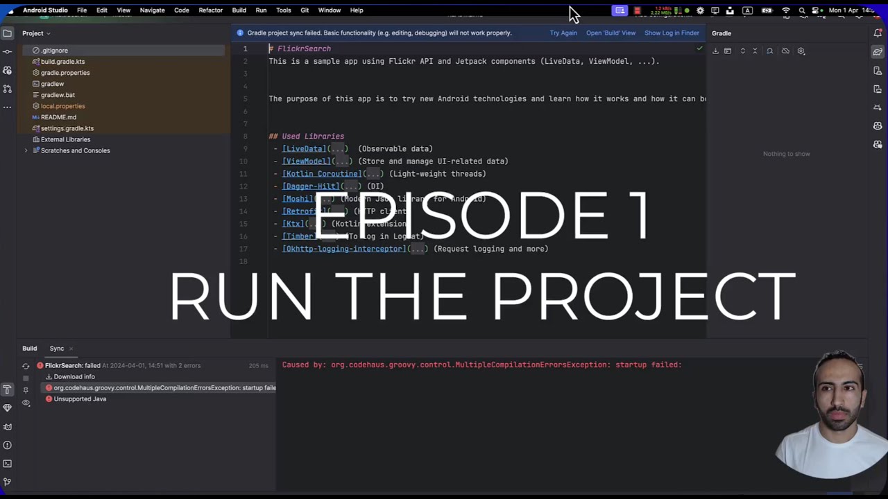 Own a legacy Android Project - Run the project again! - Episode 1 - YouTube