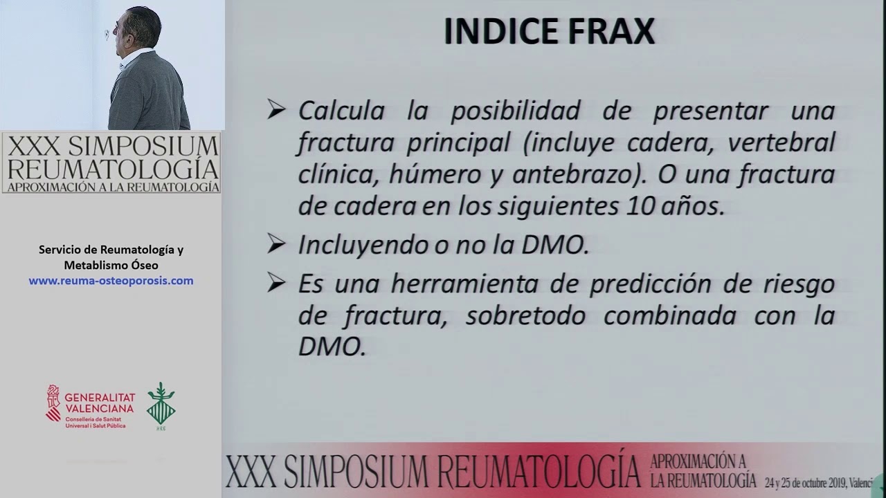 Factores de riesgo de osteoporosis. Indice de FRAX - YouTube