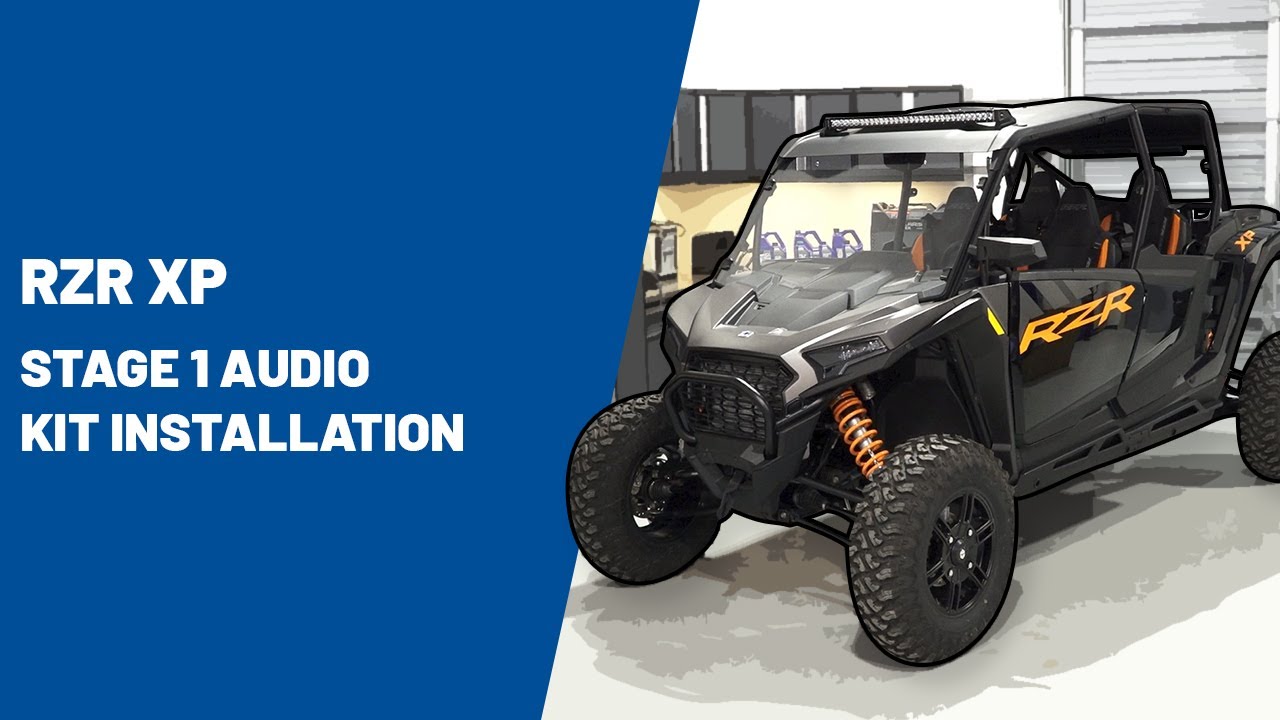 2024+ RZR XP | Stage 1 Audio Kit Installation | Polaris RZR® - YouTube