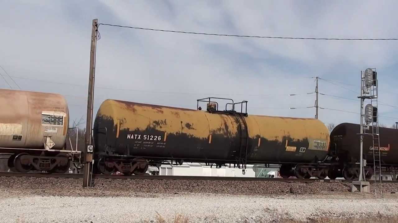 BNSF 4193/8276/2732 w/b manifest train Vinita Oklahoma. - YouTube