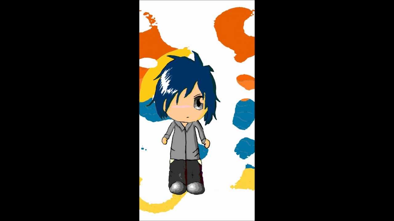 how to draw : chibi emo - YouTube
