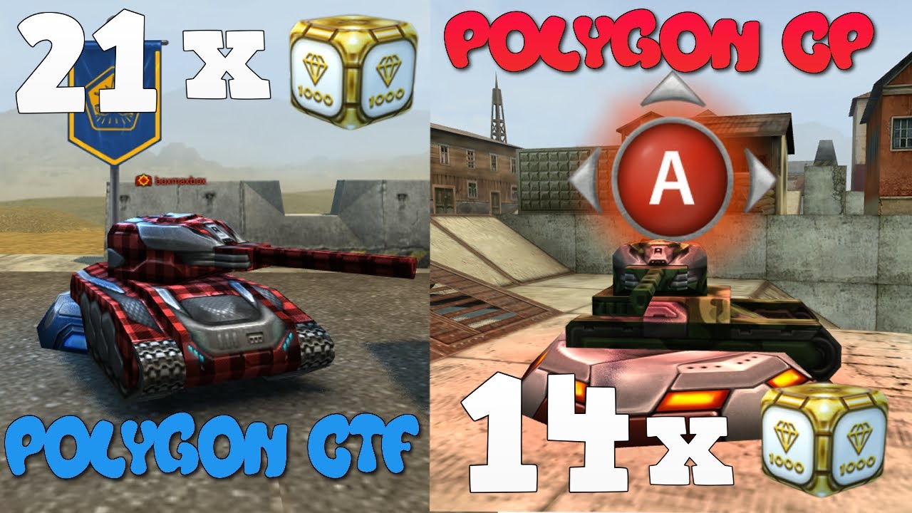 Tanki Online - Polygon CP/CTF - - BEST MOMENTS - YouTube