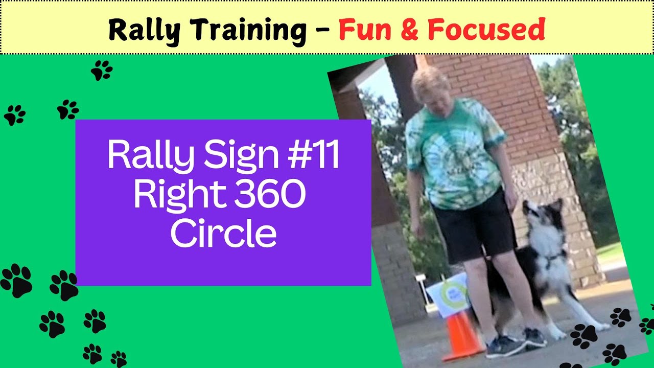 Rally Sign #11 Right Circle 360 turn - Teaching & Building DESIRE for ...