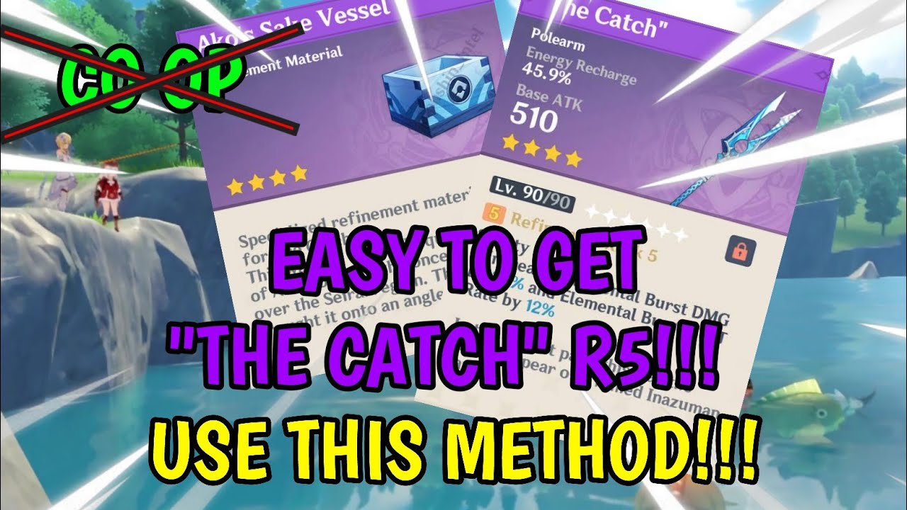 How to get The Catch R5 ? Use this method, ez pz !! - YouTube
