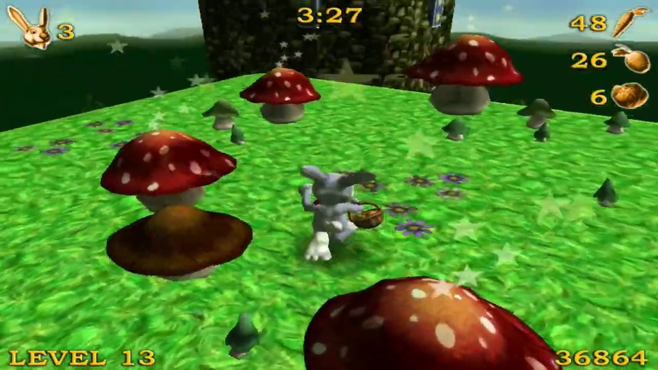 Rosso Rabbit in Trouble - PC Gameplay - Chapter 4 (Airy Mushrooms ...