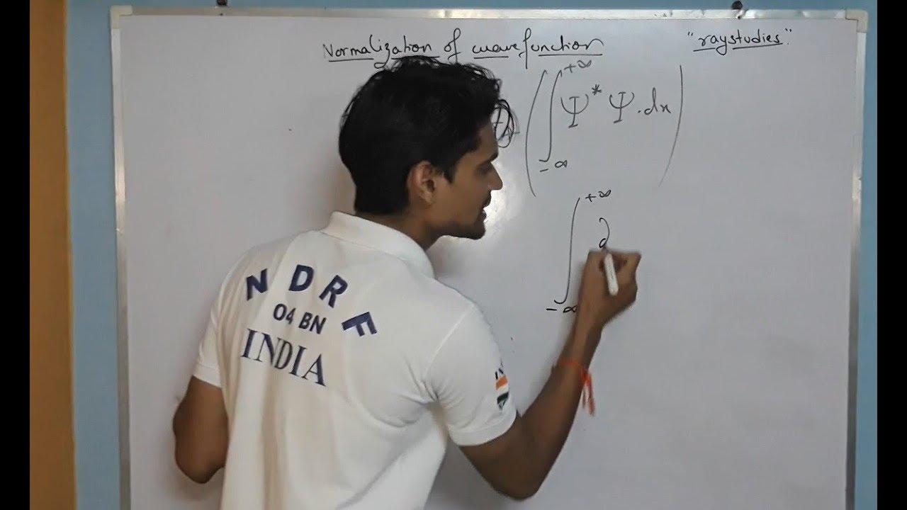normalization of wave function LEC 2 (HINDI) QUANTUM MECHANICS - YouTube