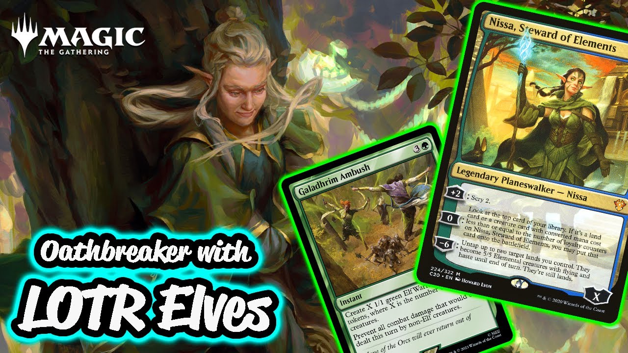 OATHBREAKER MEETS LOTR - Elven Council - Magic the Gathering - YouTube