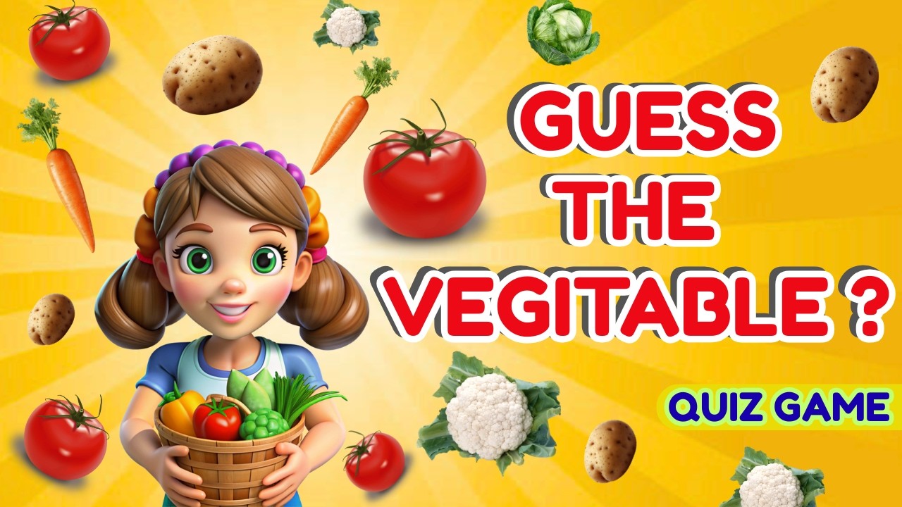 Vegetable Quiz for Kids | 5 Second Challenge ⏰ - YouTube