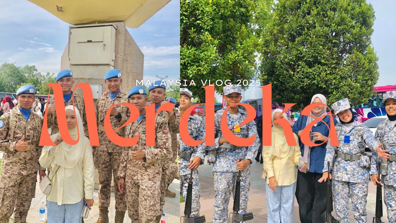 Vlog Meraikan Merdeka Malaysia 2025 !! 🇲🇾😍 - YouTube