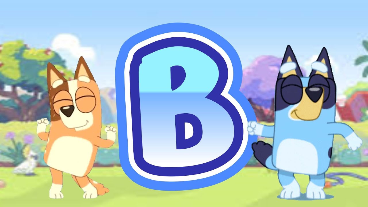 APRENDE el abecedario en Inglés con BLUEY - YouTube