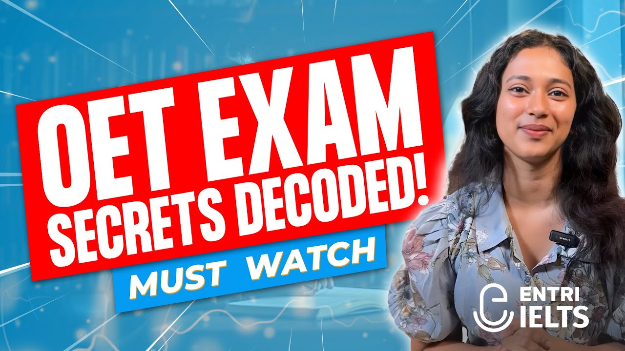 OET Exam Secrets of TOP SCORERS Revealed | Tricks and Tips for OET Exam ...