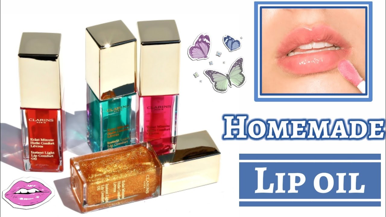DIY Lip Oil || How to make lip oil at home || Homemade lip oil || DIY ...