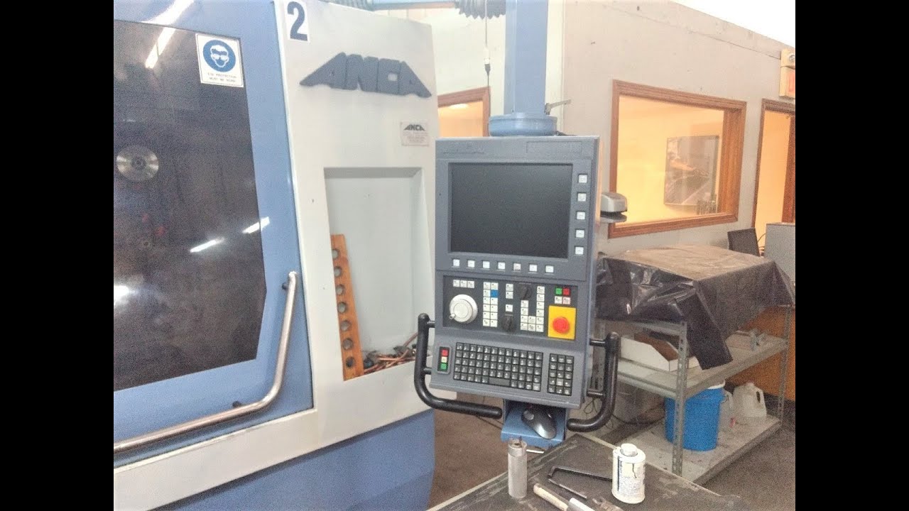Anca Model TGX 9 Axis CNC Tool & Cutter Grinder (2014) - YouTube