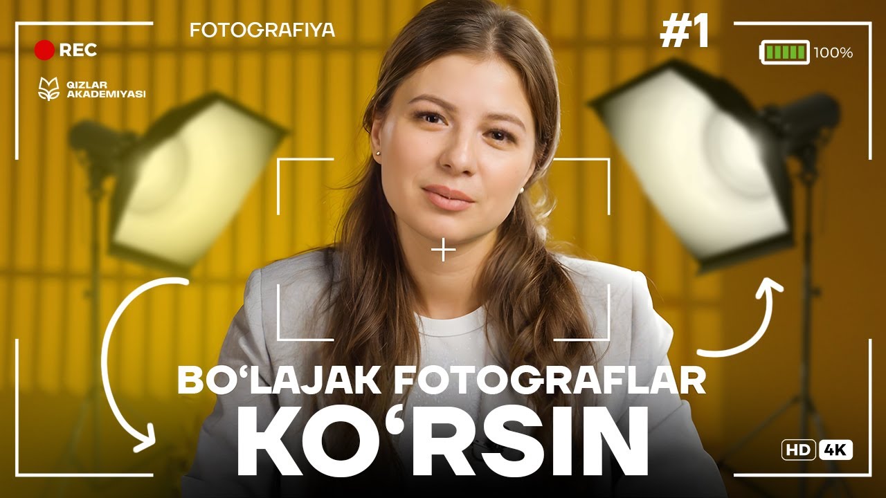 0 dan fotograf boʻlmoqchi boʻlsangiz, koʻring! | Fotografiya kursi [1-DARS] - YouTube