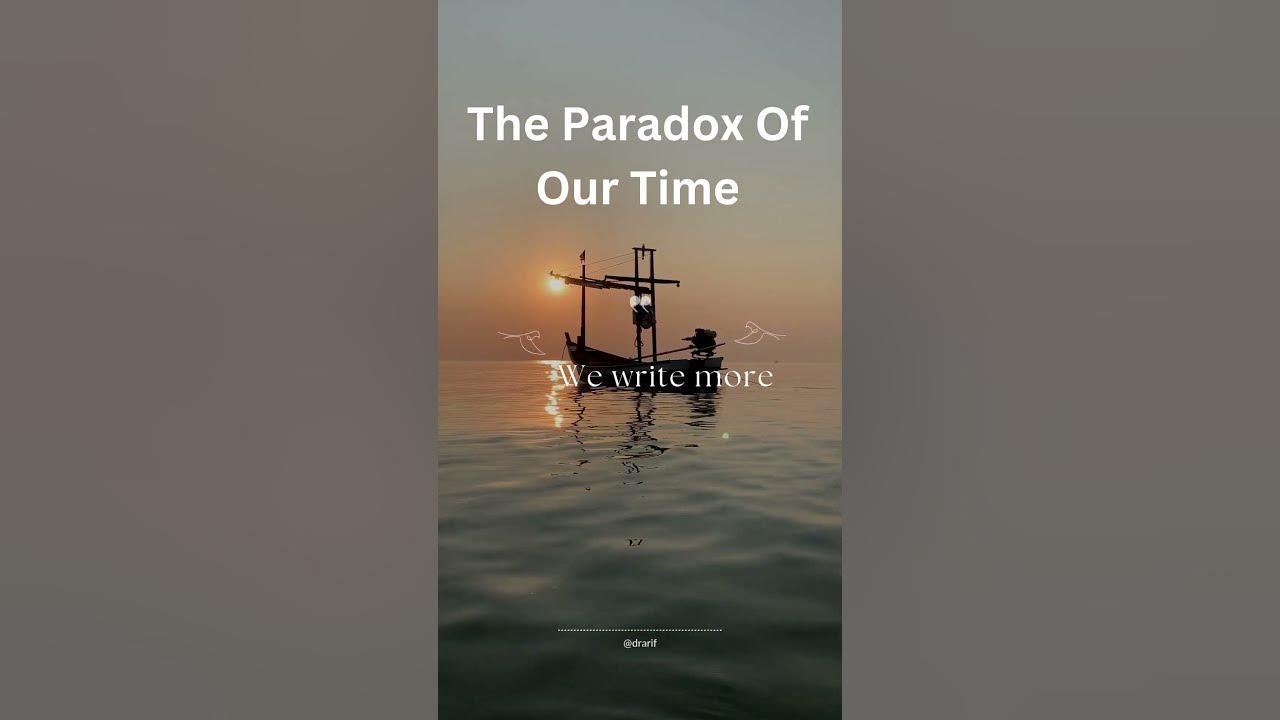 The Paradox Of Our Time 5 YouTube the-paradox-of-our-time-5-youtube
