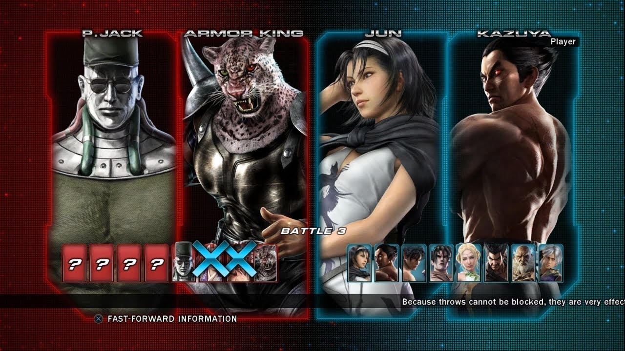 Tekken Tag Tournament 2 / Team Battle Mode / RCPS3 Gameplay - YouTube