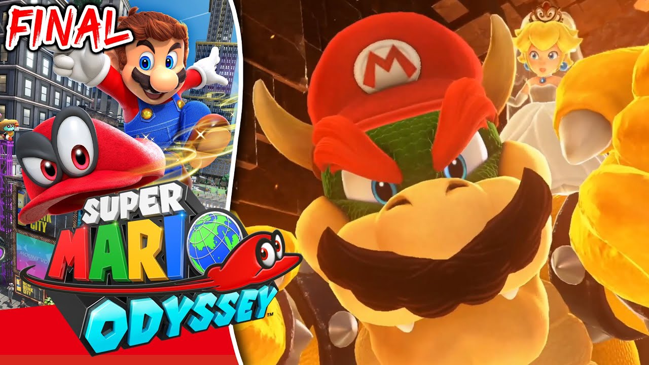 COMBATE FINAL EN LA LUNA | SUPER MARIO ODYSSEY [FINAL] | Switch ...