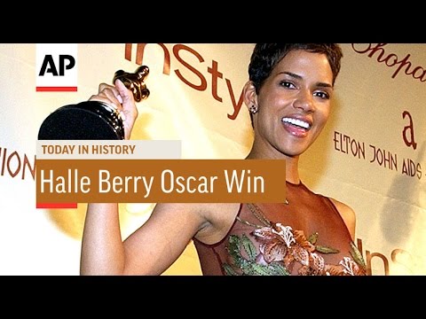 Halle Berry Oscar Win - 2002 | Today In History | 24 Mar 17