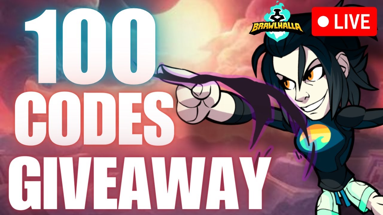 Brawlhalla Live/Done - 100 Codes Giveaway, Picking Winners - YouTube