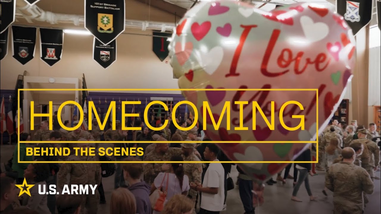 Army Behind the Scenes: Deployment Homecoming | U.S. Army - YouTube