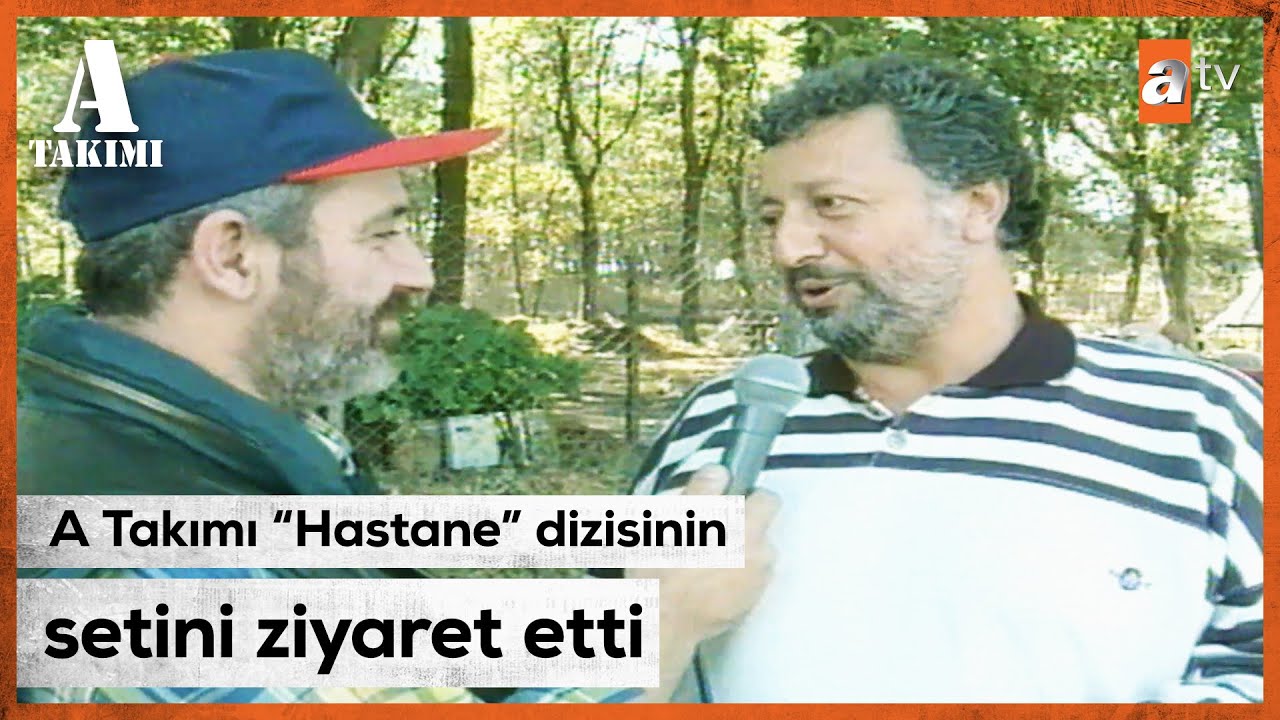 Metin Akpınar ve Zeki Alasya'nın "Hastane" dizisi seti - Savaş Ay ile A ...