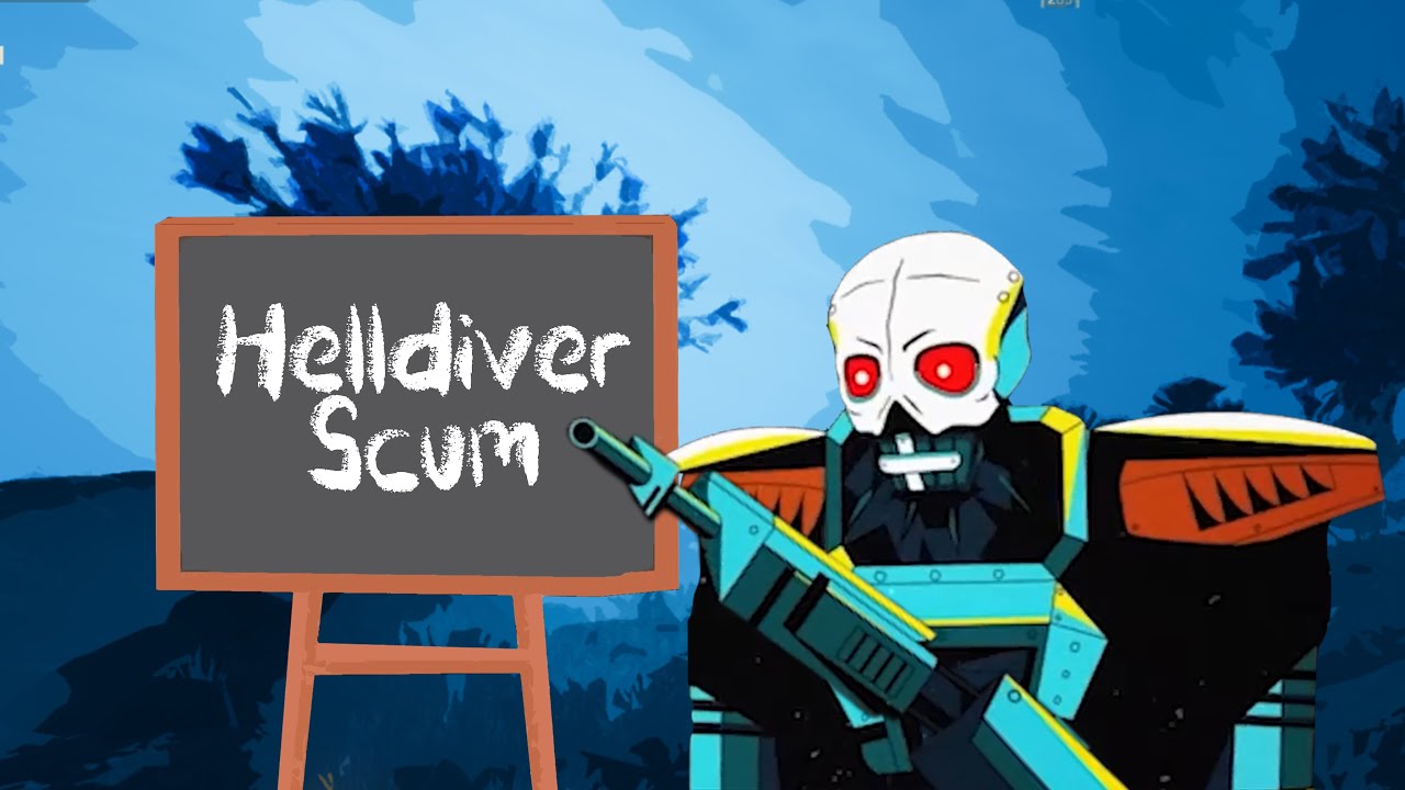 Automatons Learn English - Helldiver Scum | Automaton Combat Training | Helldivers 2 - YouTube