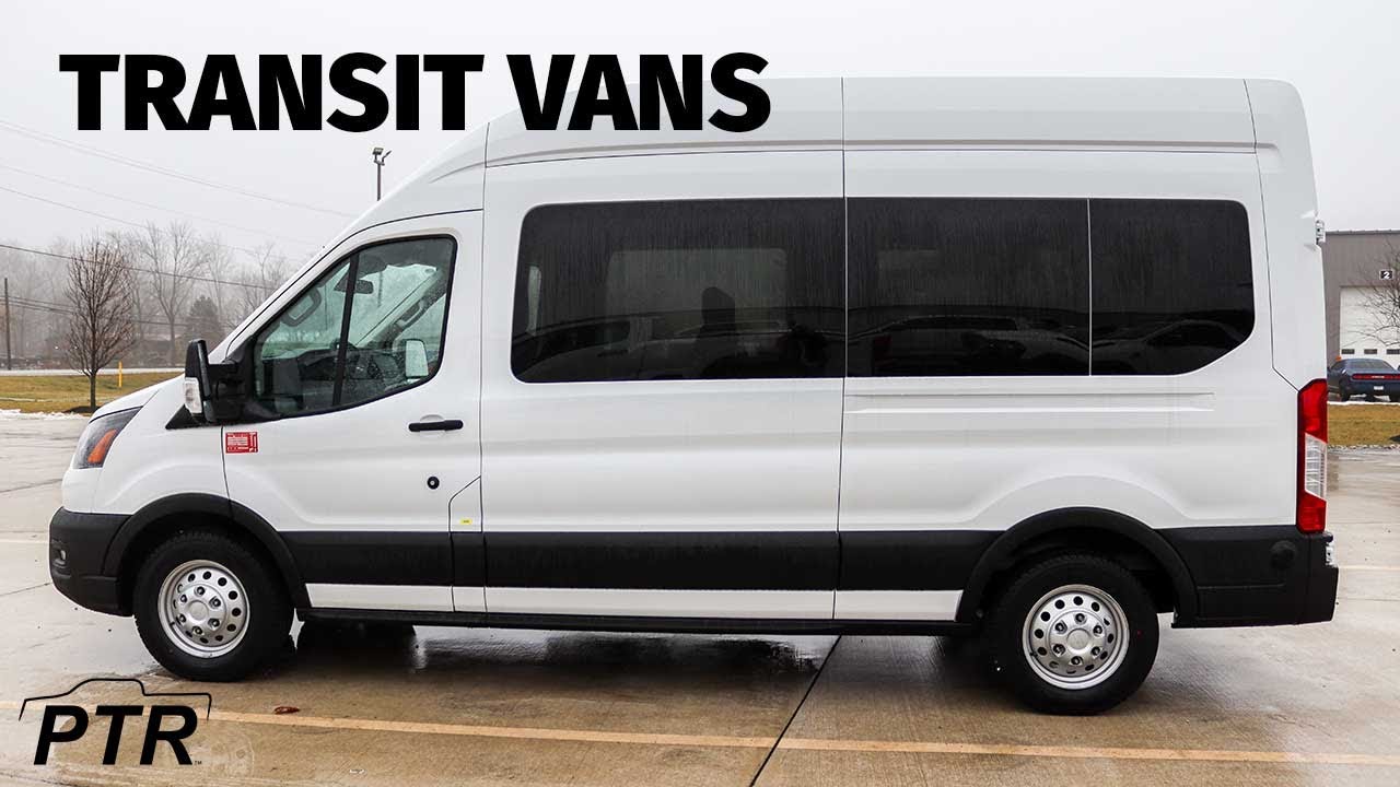 A Closer Look at a 15-Passenger Ford Transit Van - YouTube
