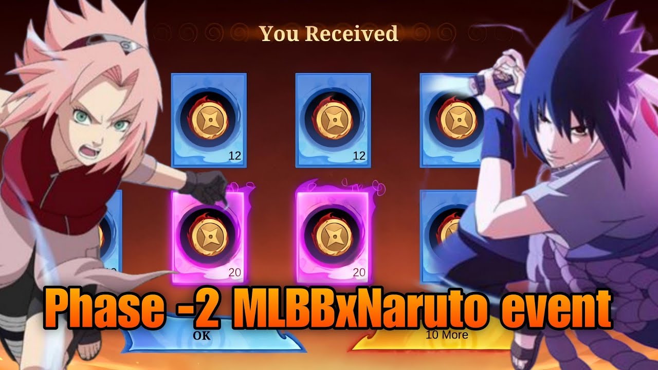 MLBB x Naruto Event Phase 2 – Full Spin & Reaction (Drop Rate Exposed ...