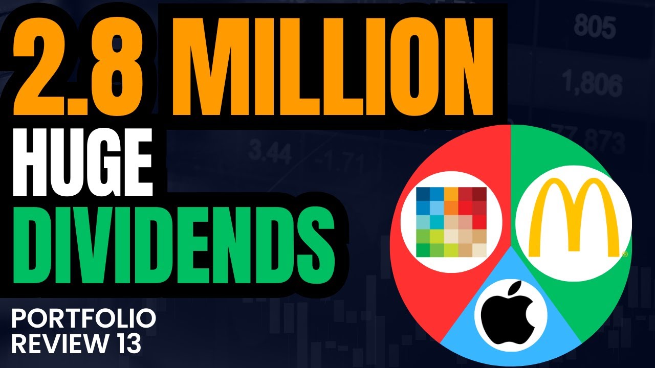 This 2.8 Million Dollar Dividend Portfolio is CRAZY! Portfolio Review ...
